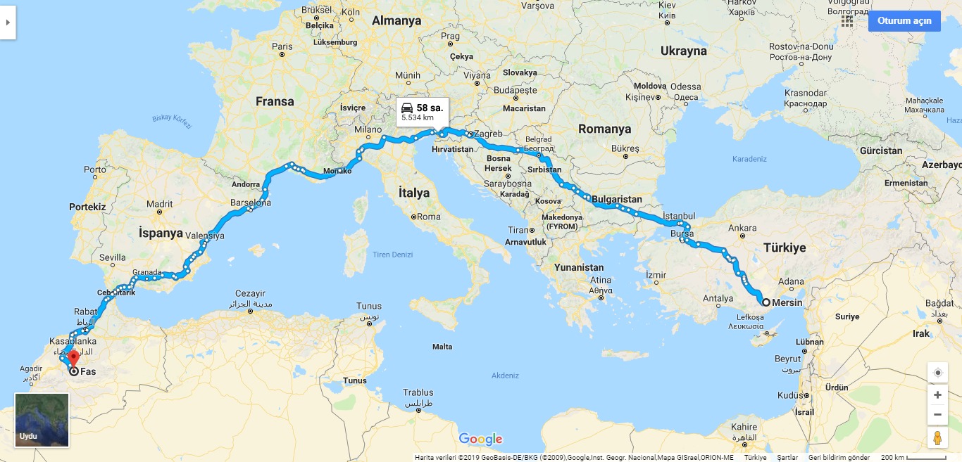 Fas Konteyner Taşımacılığı - Proje Global